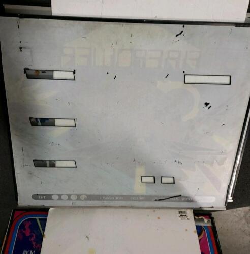 FIREPOWER WILLIAMS PINBALL BACK GLASS ART