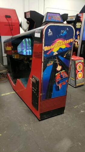 ROAD BLASTERS COCKPIT RARE CLASSIC ATARI ARCADE GAME