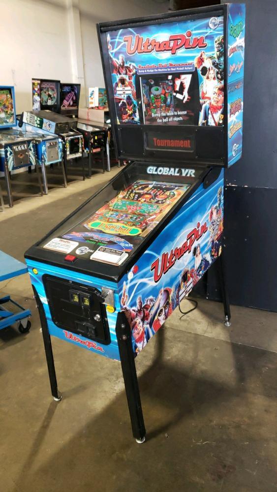 ULTRA PIN by GLOBAL VR VIRTUAL PINBALL MACHINE