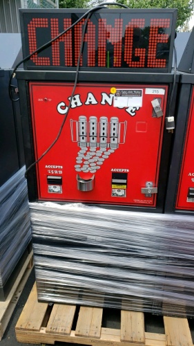 AC6000 DOLLAR BILL COIN CHANGER MACHINE AMERICAN CHANGER CORP. #4