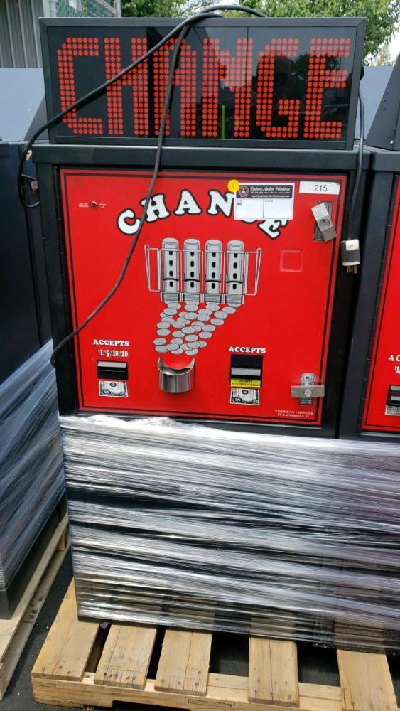 AC6000 DOLLAR BILL COIN CHANGER MACHINE AMERICAN CHANGER CORP. #4