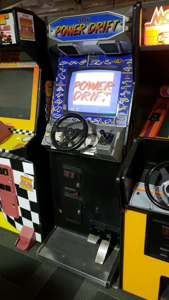 Power Drift Sega Driver Arcade Game