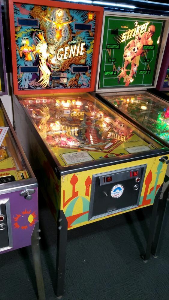 Genie Pinball Machine Gottlieb SS