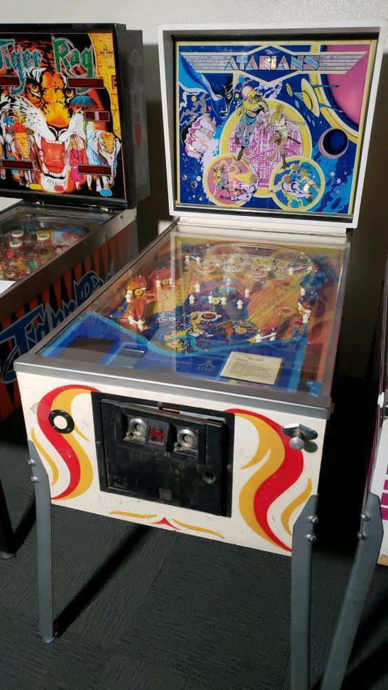The Atarians Widebody Pinball Machine Atari