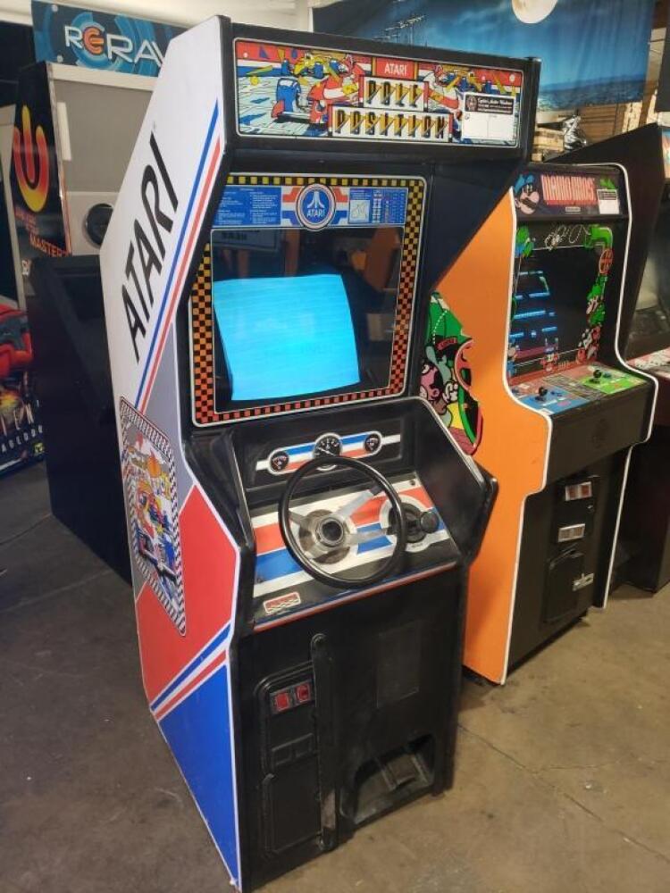POLE POSITION CLASSIC ATARI UPRIGHT ARCADE GAME