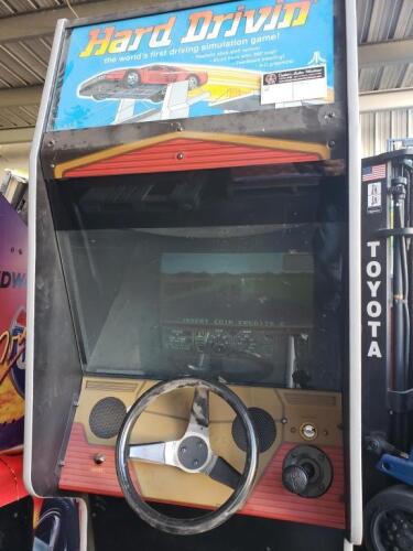 HARD DRIVIN' ATARI RACING CLASSIC ARCADE