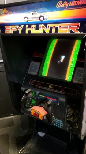 Spy Hunter Cockpit Sitdown Arcade Game