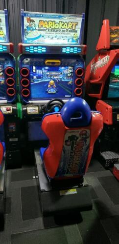 Mario Cart Arcade Sitdown Racing Arcade Game Linkable