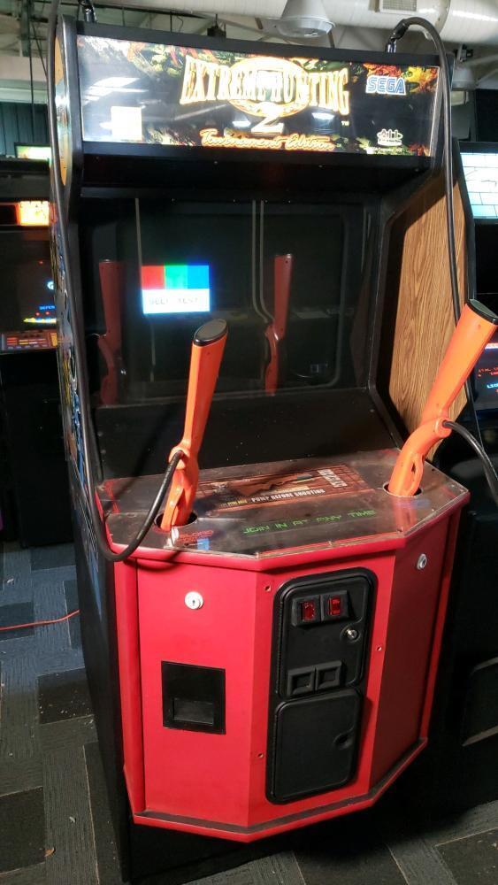 Extreme Hunting 2 Arcade Game Mechanized Attack cab