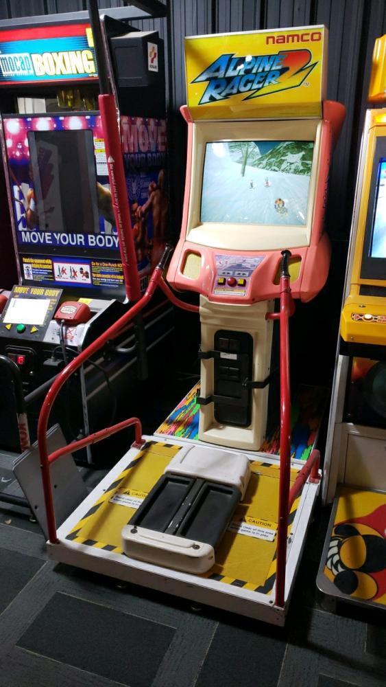 Alpine Racer2 Upright Arcade Game