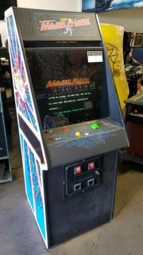 MAJOR HAVOC ATARI CLASSIC ARCADE GAME TEMPEST CABINET COLOR VECTOR