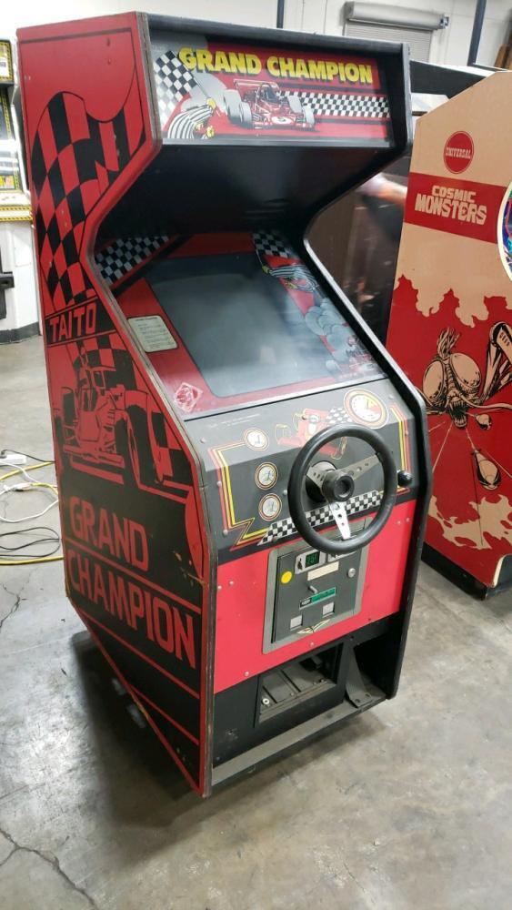 TAITO GRAND CHAMPION ARCADE DRIVER GAME