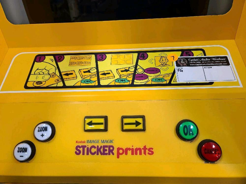 KODAK IMAGE MAGIC STICKER PRINT PHOTO KIOSK