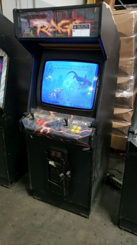 PRIMAL RAGE 25 UPRIGHT ARCADE GAME ATARI