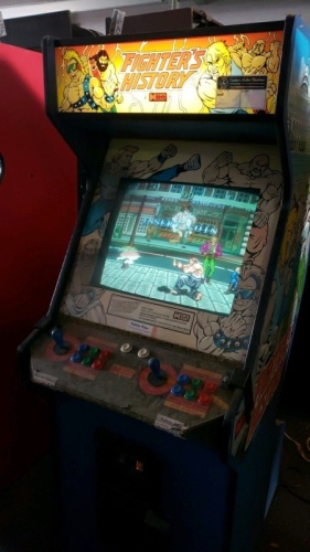 FIGHTER'S HISTORY DEDICATED UPRIGHT ARCADE GAME