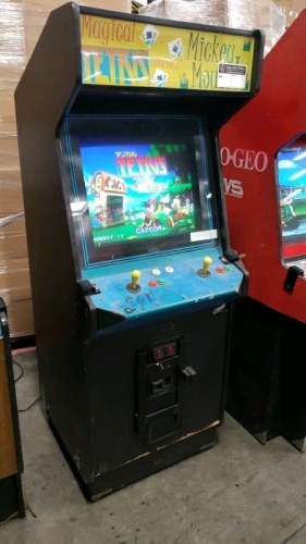 MAGICAL TETRIS MICKEY MOUSE UPRIGHT ARCADE GAME