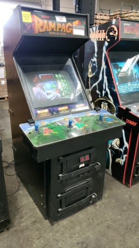 RAMPAGE WORLD TOUR UPRIGHT ARCADE GAME MIDWAY