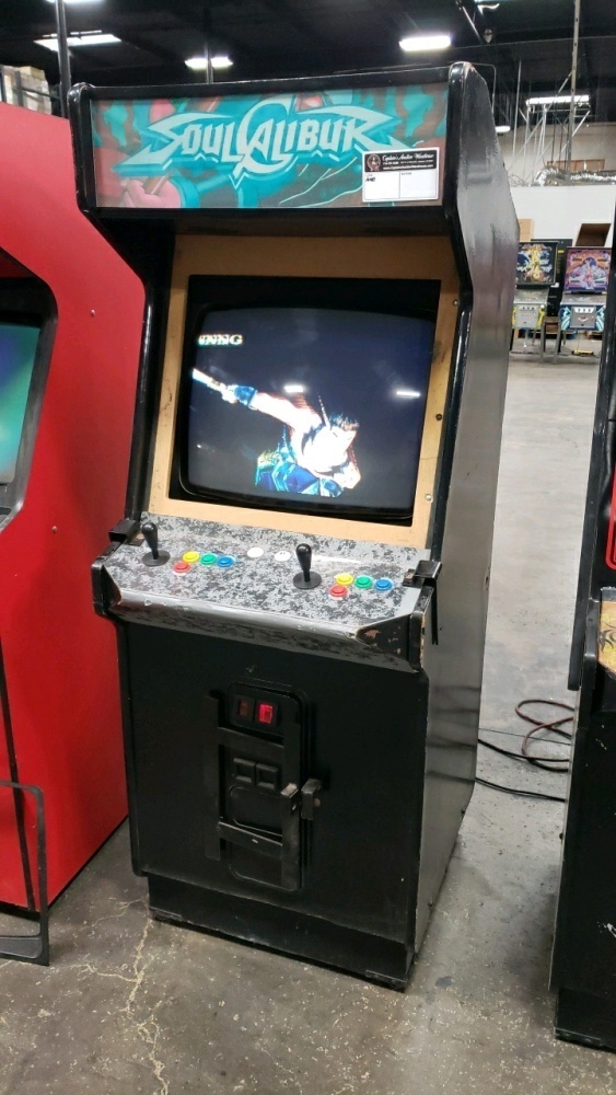 SOUL CALIBUR FIGHTING ARCADE GAME NAMCO