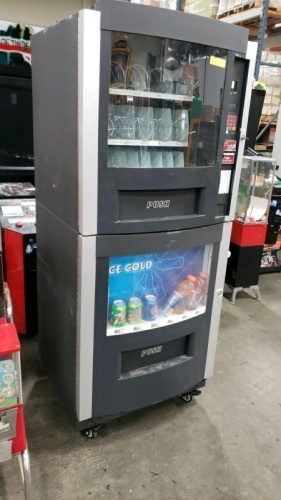 RS-800/RS-850 SPIRAL SNACK SODA VENDING MACHINE