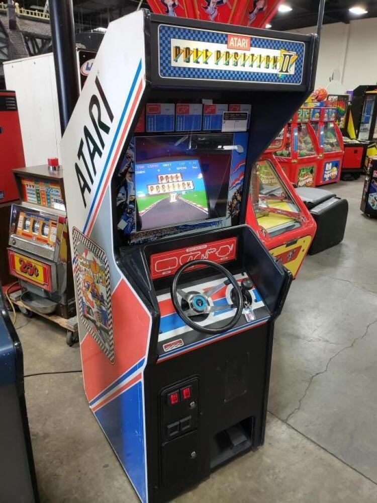 POLE POSITION II CLASSIC UPRIGHT ARCADE GAME