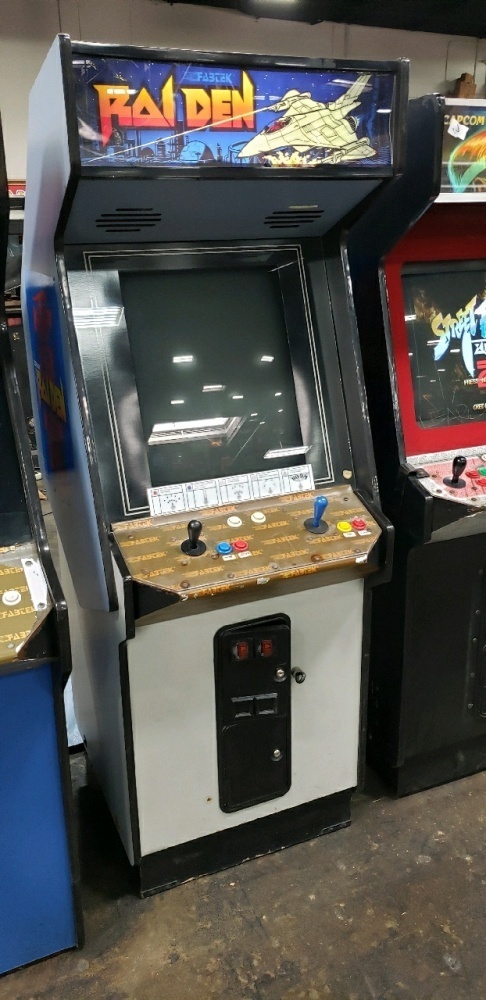 RAIDEN VERTICAL SHOOTER ACTION ARCADE GAME