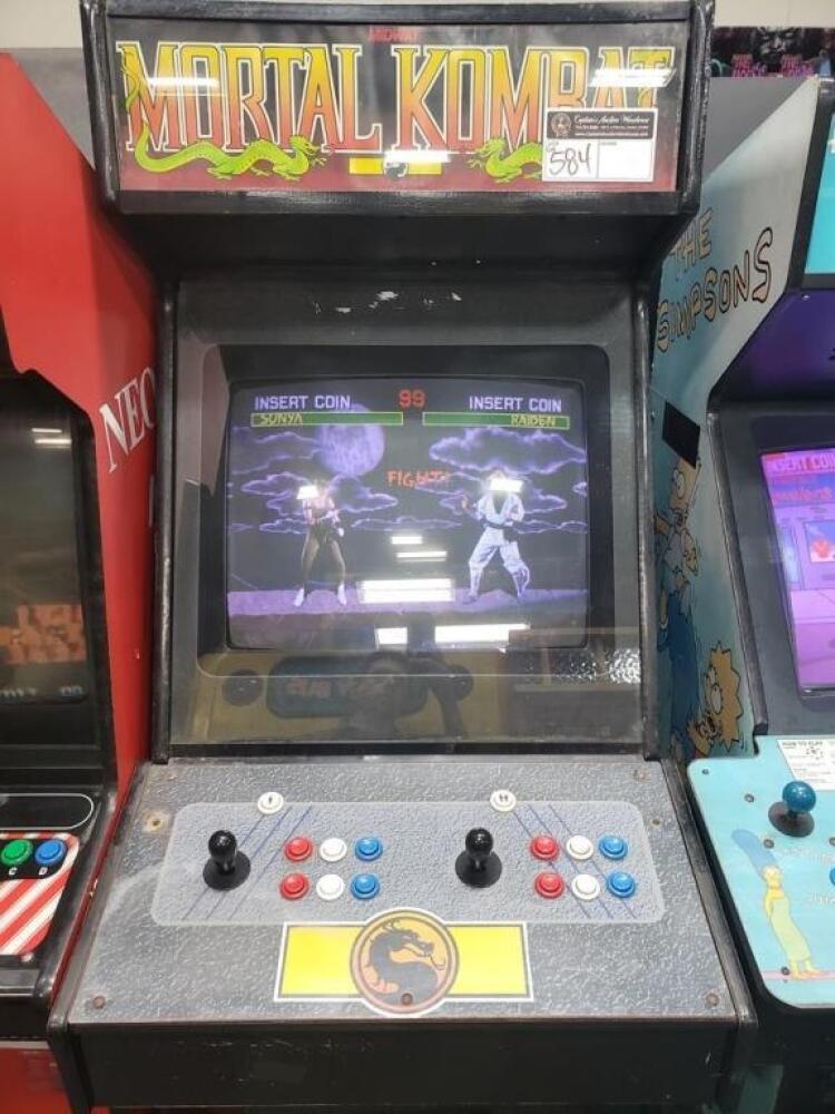 MORTAL KOMBAT CLASSIC UPRIGHT ARCADE GAME