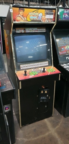 CAPCOM VS. SNK 2 UPRIGHT FIGHTING ARCADE GAME