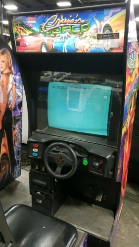CRUISIN WORLD SITDOWN DRIVER ARCADE GAME #1