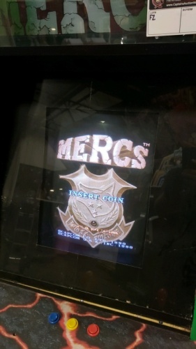 MERCS 3 PLAYER CLASSIC UPRIGHT ARCADE GAME