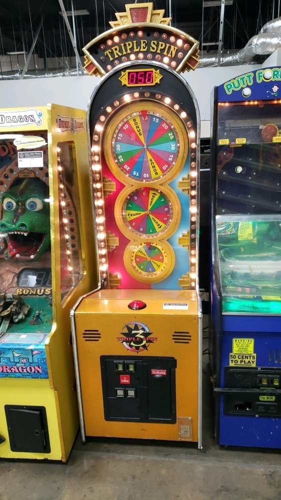 TRIPLE SPIN TICKET REDEMPTION GAME FAMILY FUN CO.