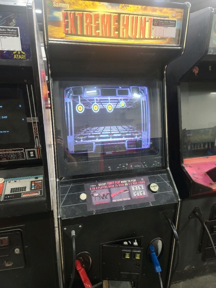 POLICE TRAINER TARGET SHOOTER ARCADE GAME (EX HUNT CAB)