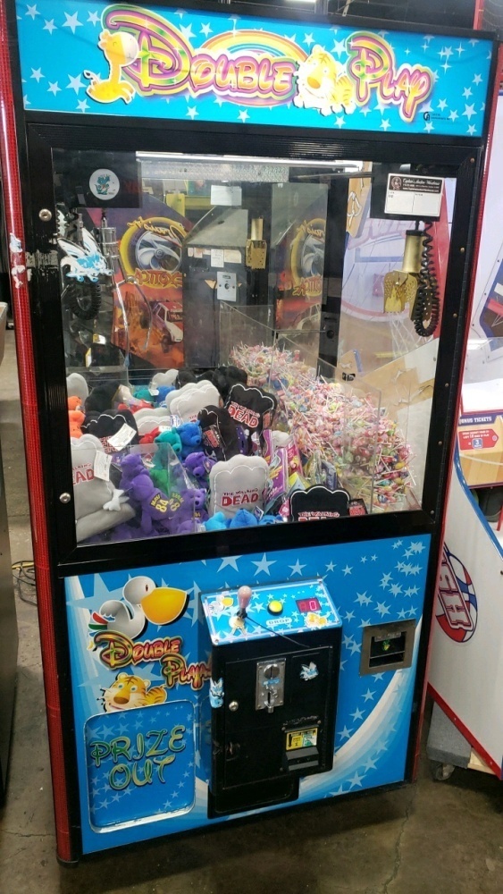 DOUBLE PLAY PLUSH CLAW CRANE MACHINE COASTAL