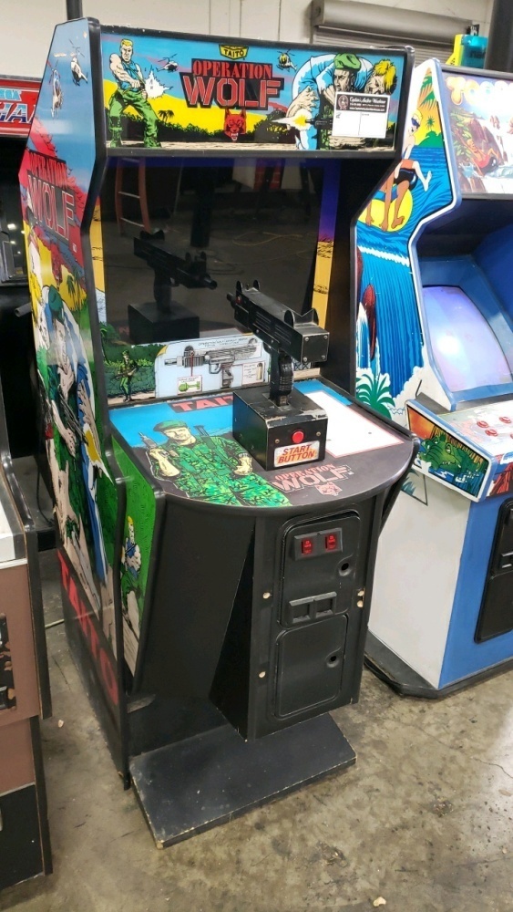 OPERATION WOLF TAITO ARCADE GAME