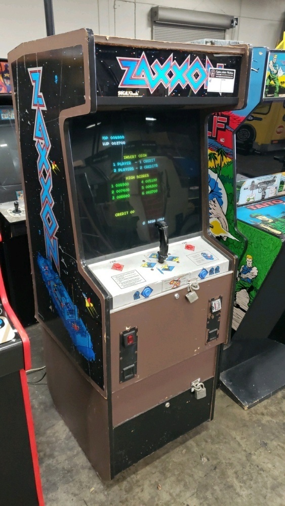 ZAXXON UPRIGHT CLASSIC ARCADE GAME SEGA