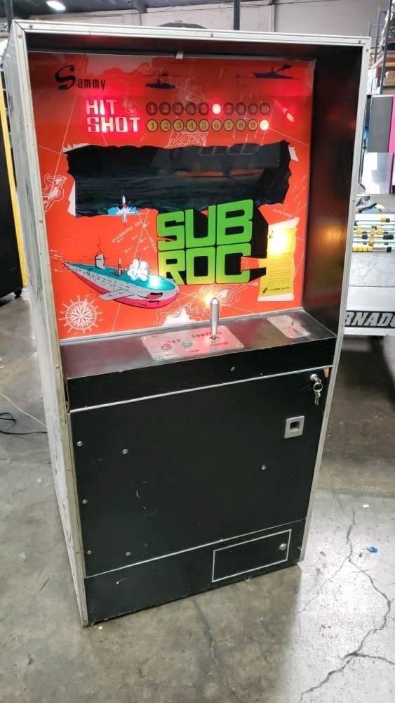 SUB ROC VINTAGE SUBMARINE EM GALLERY ARCADE GAME SATOMI SAMMY JAPAN