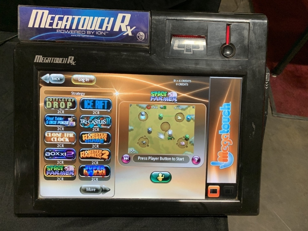 MEGATOUCH RX 2014 COUNTER TOP ARCADE GAME #2