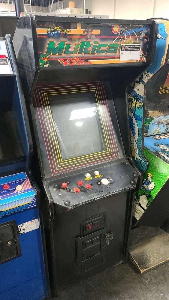 MULTICADE UPRIGHT COIN OP ARCADE GAME AX