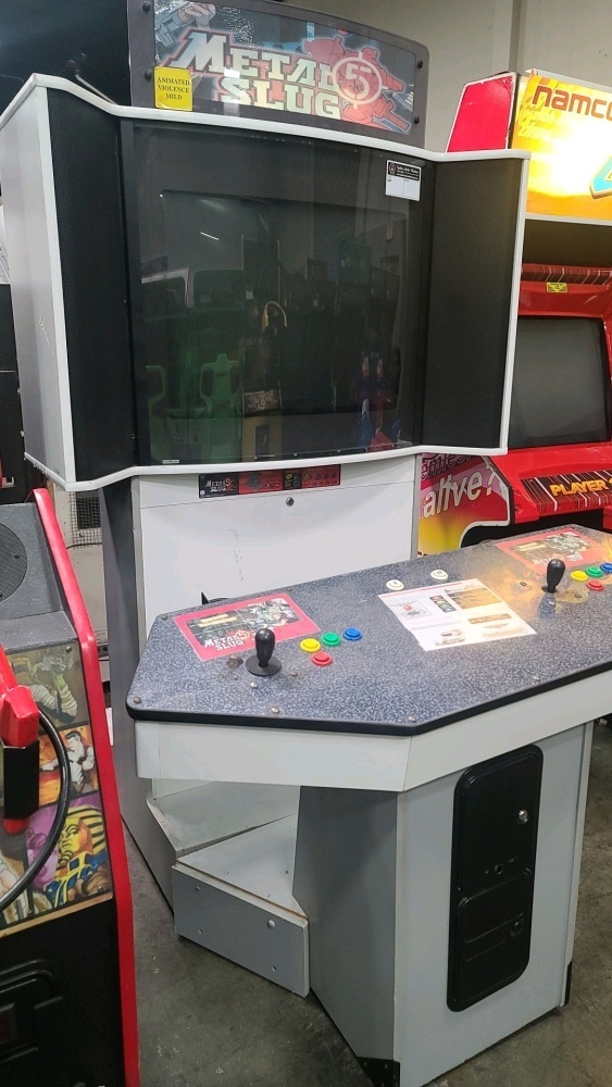 METAL SLUG 5 SHOWCASE 33 PEDESTAL ARCADE GAME