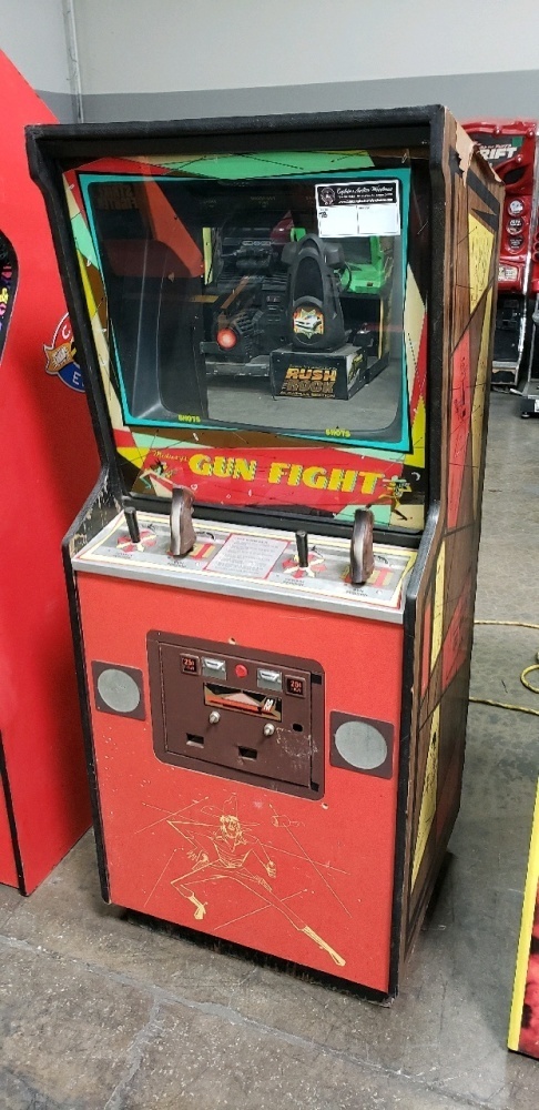 GUNFIGHT ARCADE GAME CABINET PROJECT MIDWAY