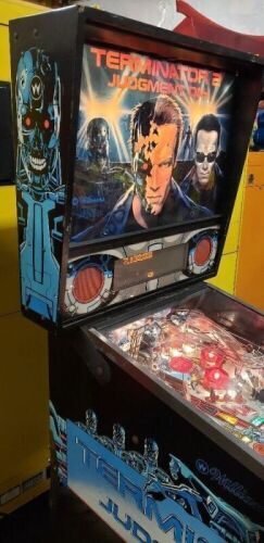 TERMINATOR 2 JUDGEMENT DAY PINBALL MACHINE WILLIAMS 1991