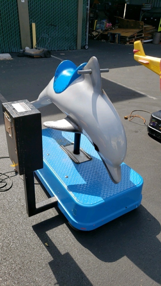 KIDDIE RIDE HAPPY DOLPHIN RIDER