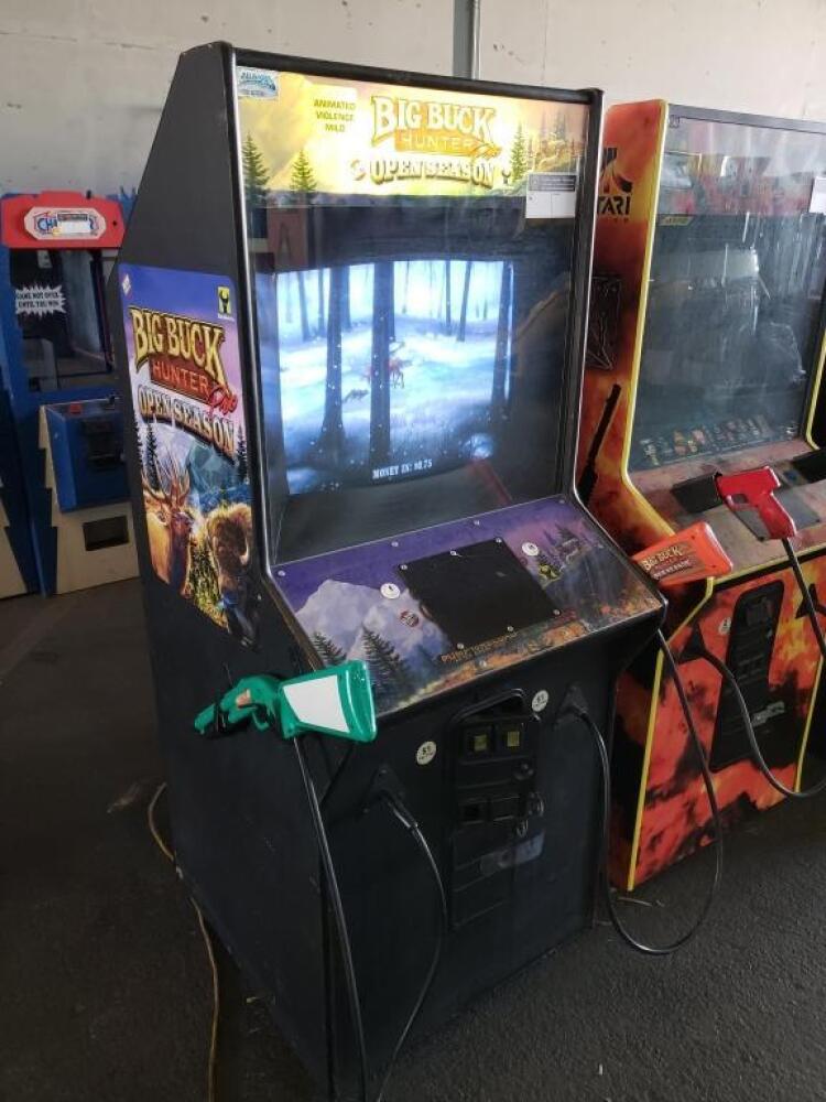 BIG BUCK OPEN SEASON SHOOTER ARCADE GAME