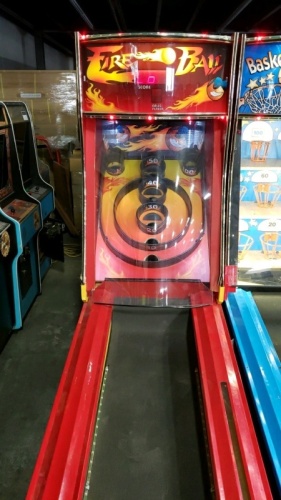 FIREBALL ALLEY ROLLER TICKET REDEMPTION GAME BAYTEK
