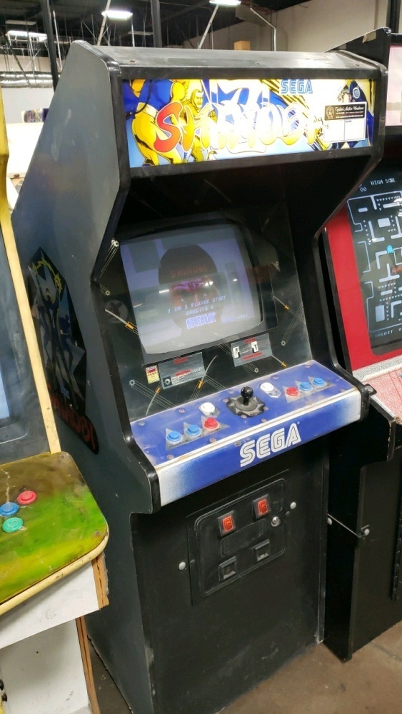 SHINOBI UPRIGHT ARCADE GAME CLASSIC SEGA