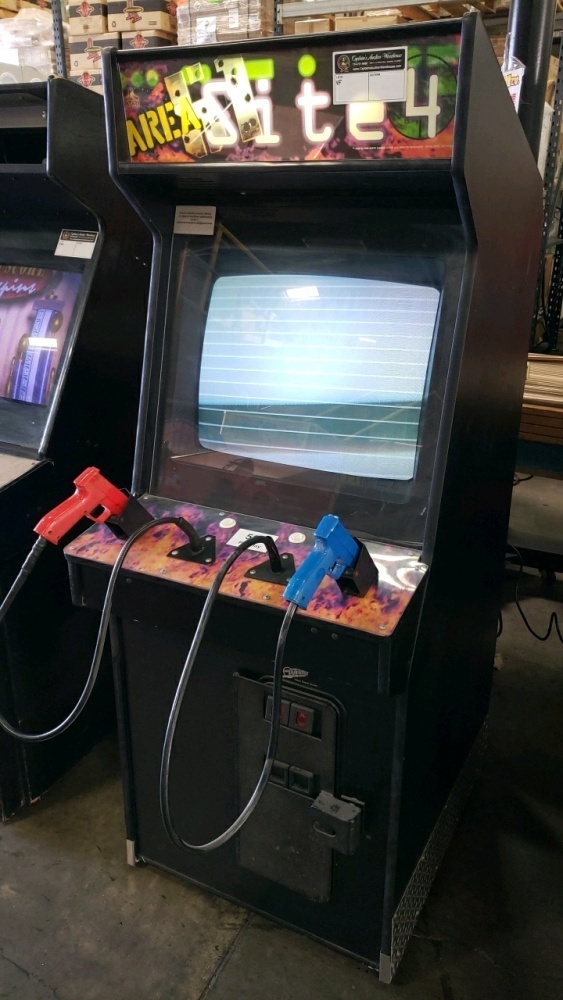 SITE 4 AREA 51 SHOOTER UPRIGHT ARCADE GAME ATARI