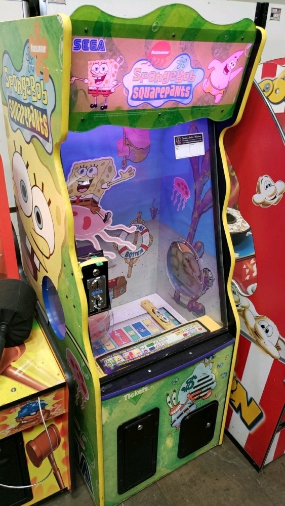 SPONGEBOB UNDER THE SEA TICKET REDEMPTION GAME SEGA