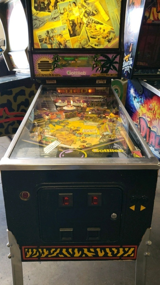 SPRING BREAK PINBALL MACHINE GOTTLIEB
