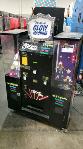 THE ORIGINAL GLOW MACHINE MERCHANDISER KIOSK