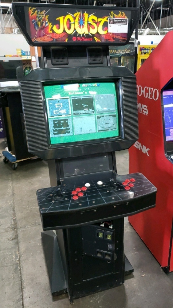 19 IN 1 MULTICADE WILLIAMS UPRIGHT ARCADE GAME ATOMIS WAVE CAB