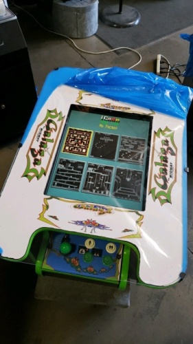 60 IN 1 GALAGA ART COCKTAIL TABLE ARCADE GAME BRAND NEW BUILT W/ LCD ...